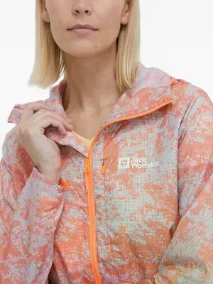 JACK WOLFSKIN Prelight Hooded Printed Jacket