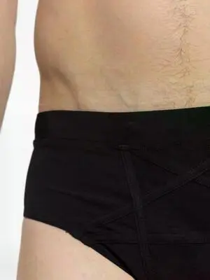 Rick Owens Pentagram Swim Trunks