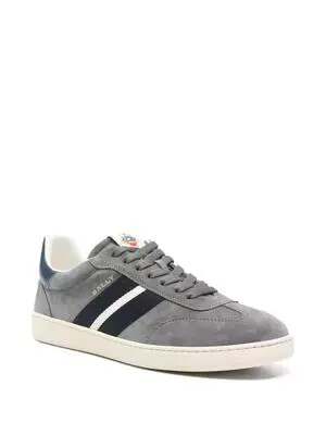 Bally Striped Detail Sneakers - Grey