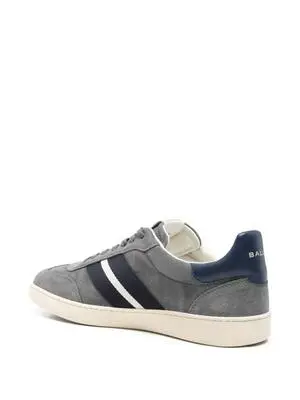 Bally Striped Detail Sneakers - Grey