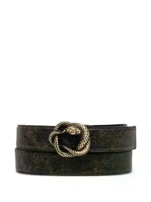 Just Cavalli Leather Belt - Brown