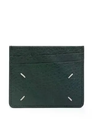 MAISON MARGIELA Four Stitches Card Holder - Green