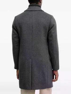 Sisley Single-breasted Coat - Grey