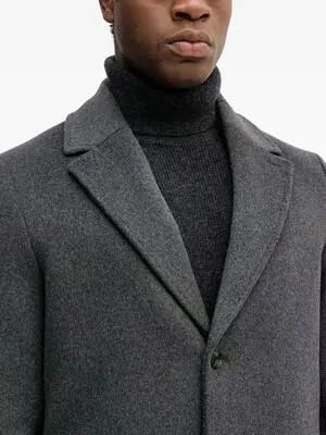 Sisley Single-breasted Coat - Grey