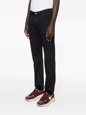 Jacob Cohen Studded-detail Jeans - Blue