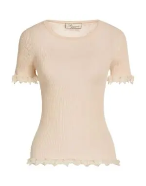 Blumarine Knitted Short Sleeve Sweater