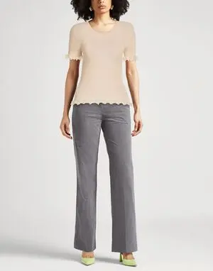 Blumarine Knitted Short Sleeve Sweater