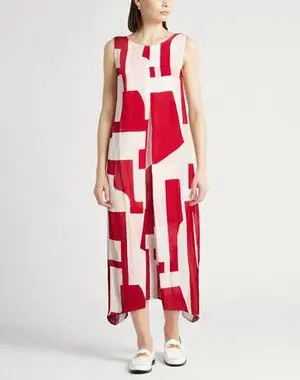 Alpha Studio Multicolor Woven Midi Dress