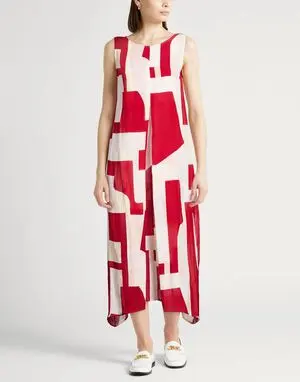 Alpha Studio Multicolor Woven Midi Dress