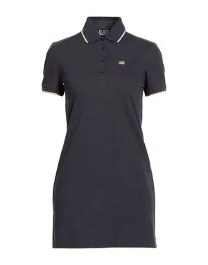 EA7 Piqué Polo Mini Dress