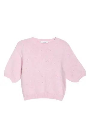 Astr The Label Collette Speckled Knit Sweater