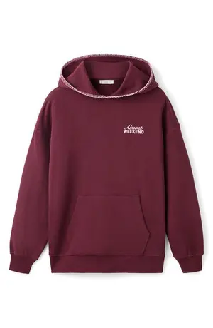 Mango Embroidered Hoodie