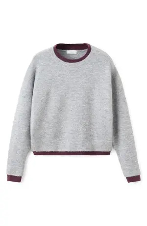 Mango Two-tone Knit Sweater