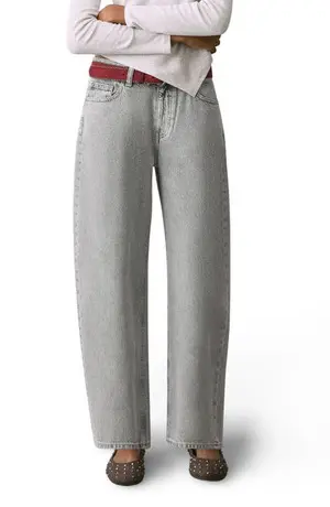 Mango Button Detailed Jeans For Women