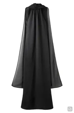 Mango Satin Halter Dress