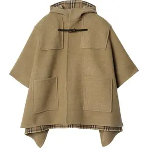 Burberry Wool Duffle Cape
