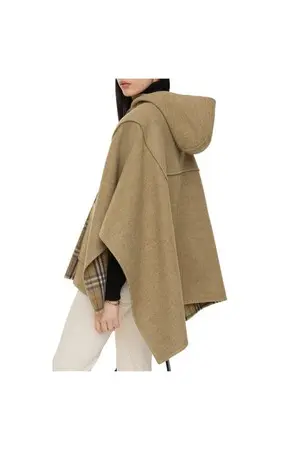 Burberry Wool Duffle Cape