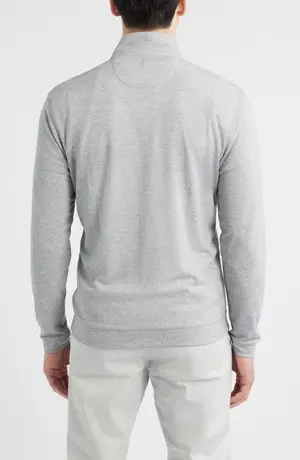 Johnnie-o Pircio Performance Quarter Zip Pullover - Seal