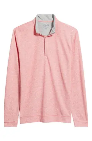 Johnnie-o Pircio Performance Quarter Zip Pullover - Serrano