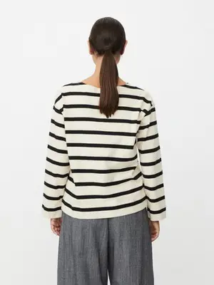 MASAI COPENHAGEN Striped Cotton Sweater
