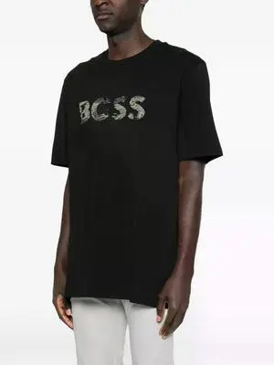 BOSS Camouflage-logo T-shirt