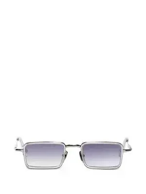 JOHN DALIA Pierce Rectangle-frame Sunglasses - Silver