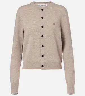 Acne Studios Wool And Yak-wool Cardigan