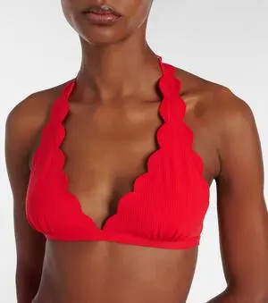 Marysia Spring Scalloped Bikini Top