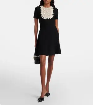 Valentino Garavani Crochet Minidress