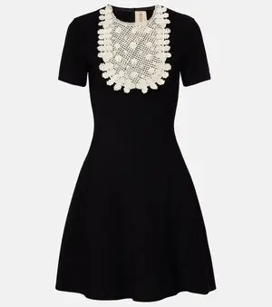 Valentino Garavani Crochet Minidress