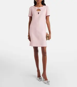 Valentino Garavani Crepe Couture Mini Dress
