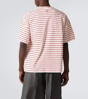 Plan C Striped Cotton T-shirt
