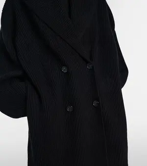 TOTEME Wool-blend Cardigan - Black