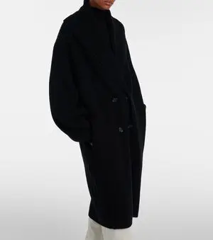 TOTEME Wool-blend Cardigan - Black
