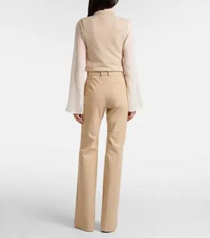 JOSEPH Tafira Gabardine Flared Pants