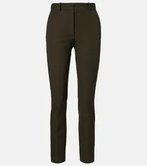 JOSEPH Coleman Gabardine Slim Pants - Green