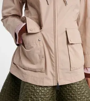 Moncler Leandro Technical Poplin Parka