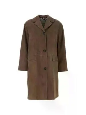 Women's Suede Dickey Coats