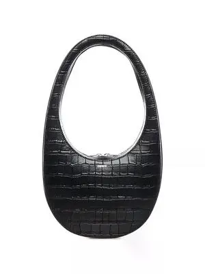 Coperni Leather Shoulder Bag - Black