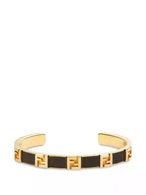 Fendi Gold Tone Bracelets
