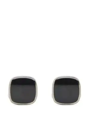 Giorgio Armani Square Cufflinks - Silver