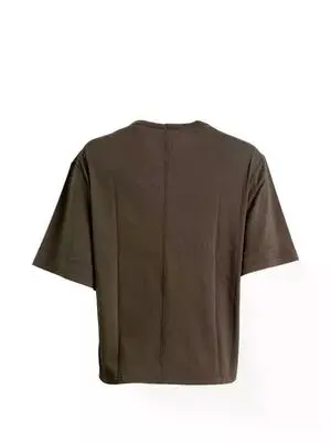 Rick Owens Seam-detail T-shirt - Brown