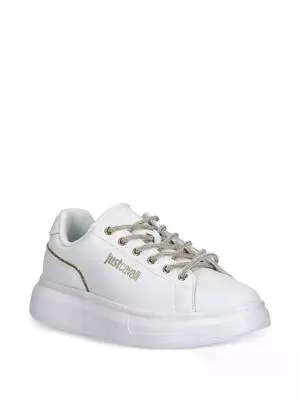 Just Cavalli Logo-print Platform Sneakers