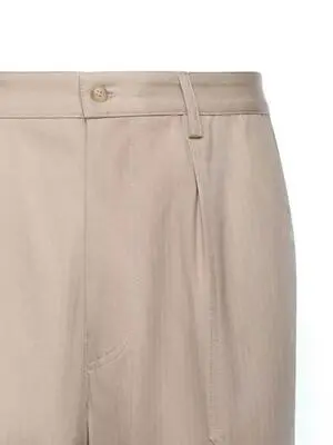 Eleventy Pleated Trousers - Neutrals