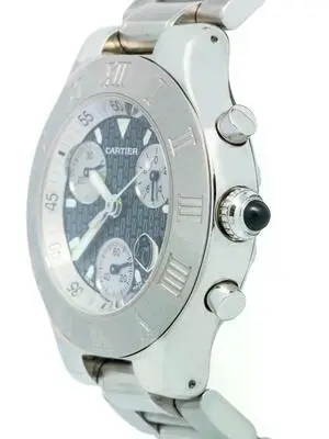 CARTIER Chronograph 21 Patterned 38mm Watch