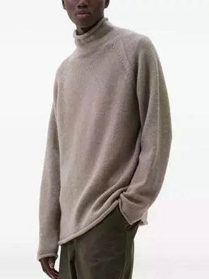 MARGARET HOWELL High-neck Wool Sweater