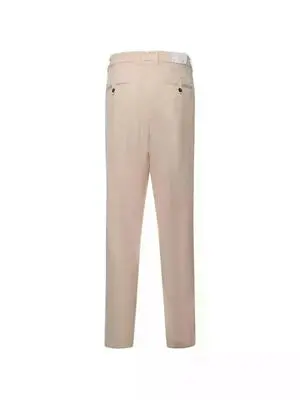 Eleventy Pleated Trousers - Neutrals