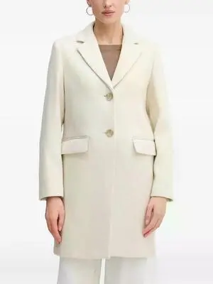 Sisley Notched Lapel Outerwear For Women