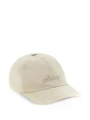 Brioni Logo-embroidered Cap