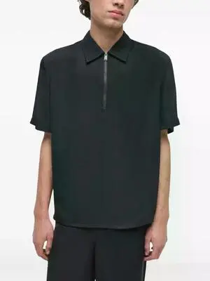 Simkhai Ethan Zip-up Polo Shirt